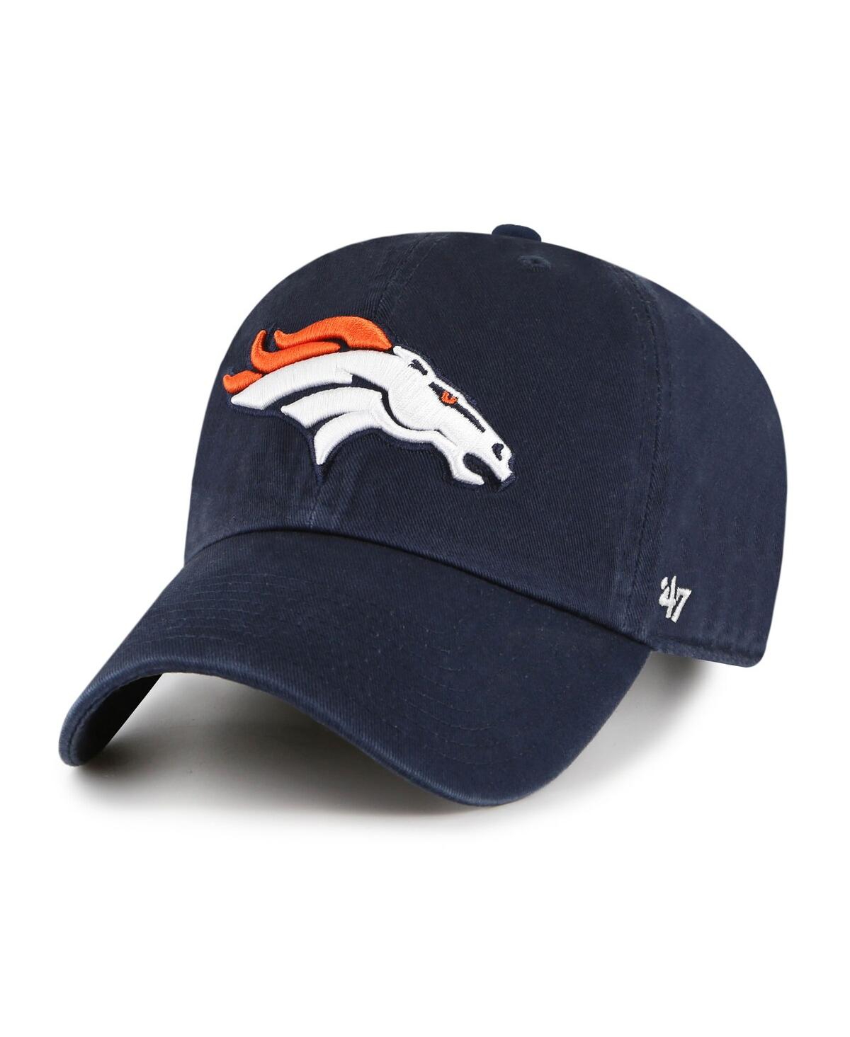Click here for 47 Brand Mens Navy Denver Broncos Clean Up Adjusta... prices