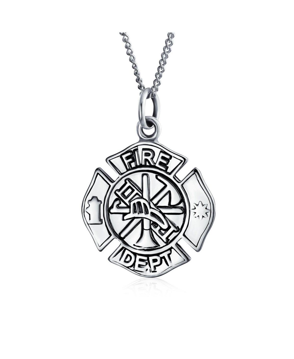 Click here for Bling Jewelry Symbol Firefighter Fire Dept Shield... prices