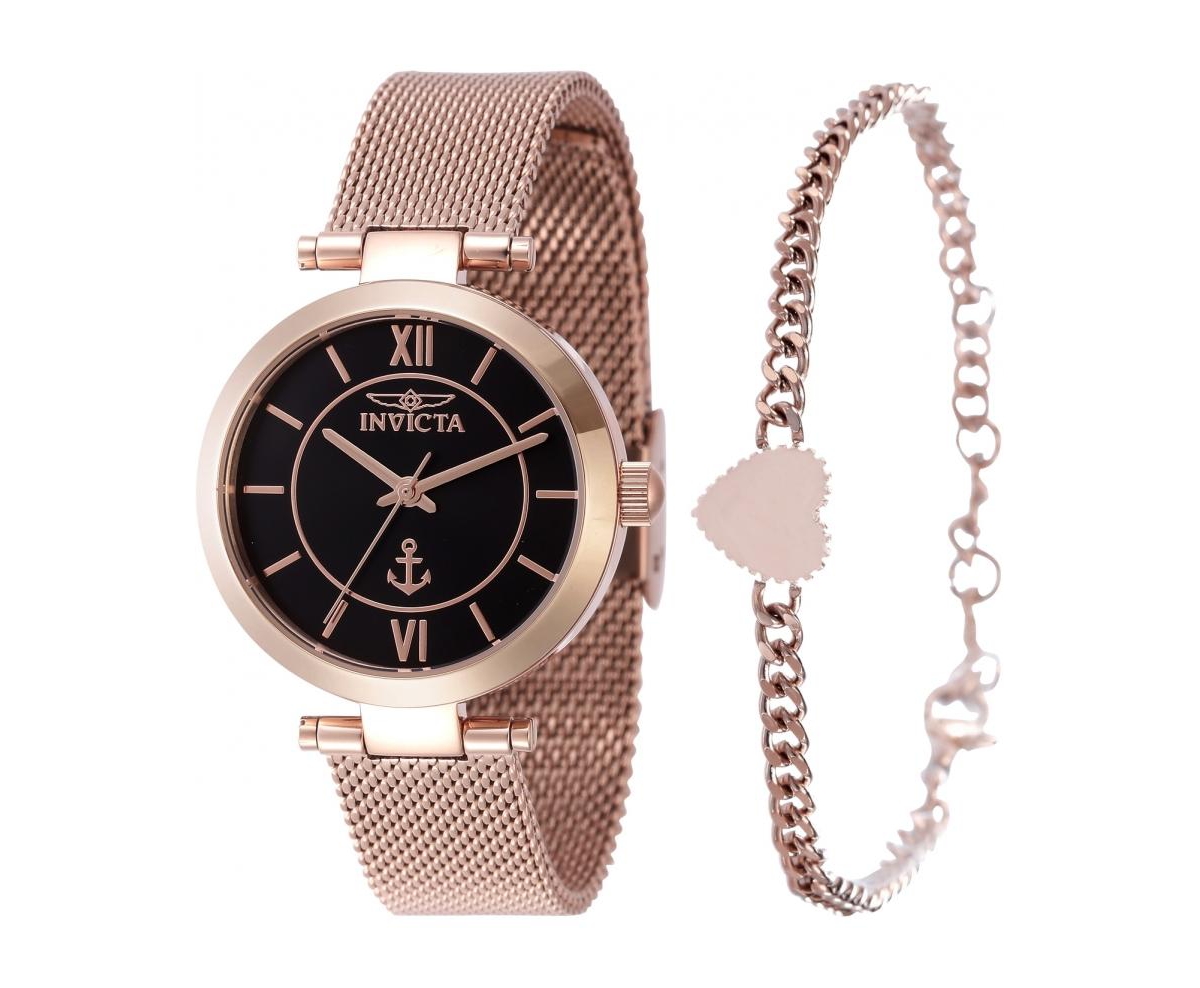 Click here for Invicta Womens 47266 Ocean Voyage Quartz Black Dia... prices