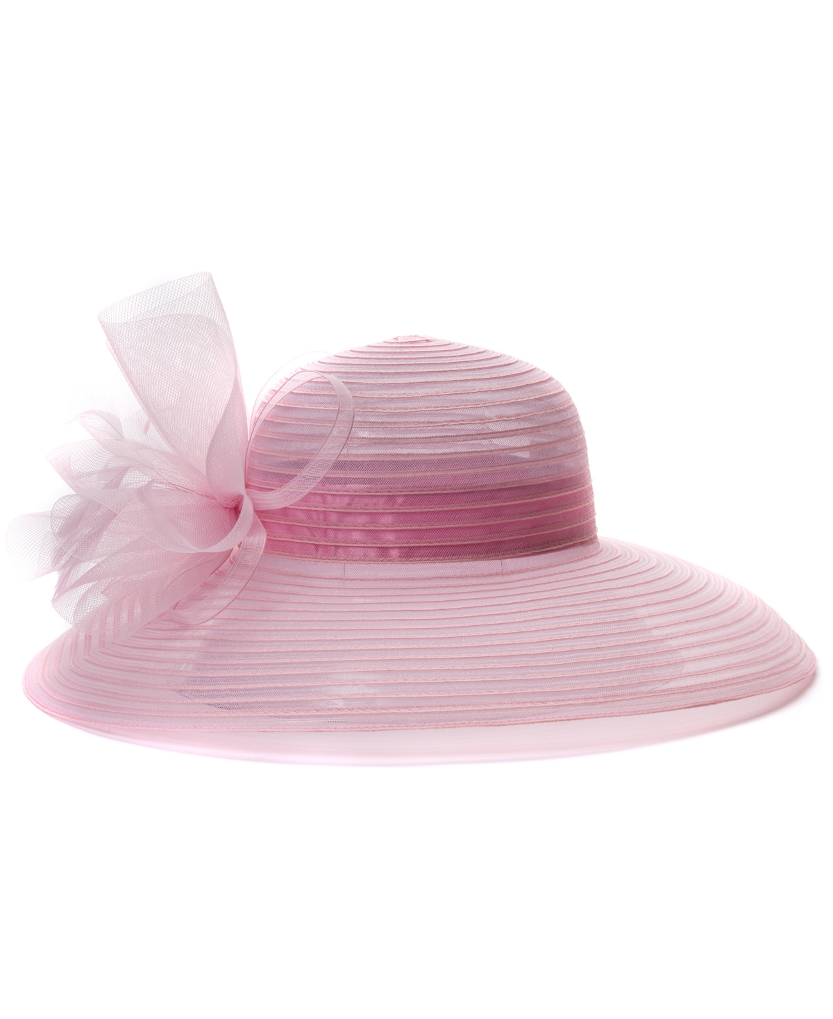 Click here for August Hats Crinoline Brim Hat - Pale Pink prices