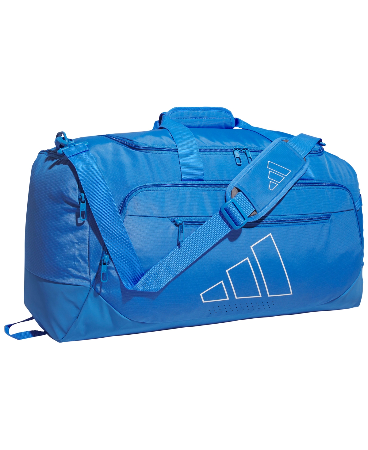 Click here for adidas Mens Defender Logo Duffel Bag - Ray Blue prices