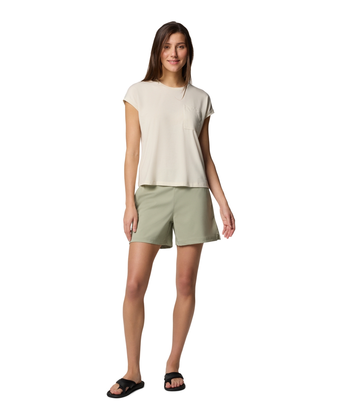 Click here for Columbia Womens All Seasons Regular Fit Shorts - S... prices