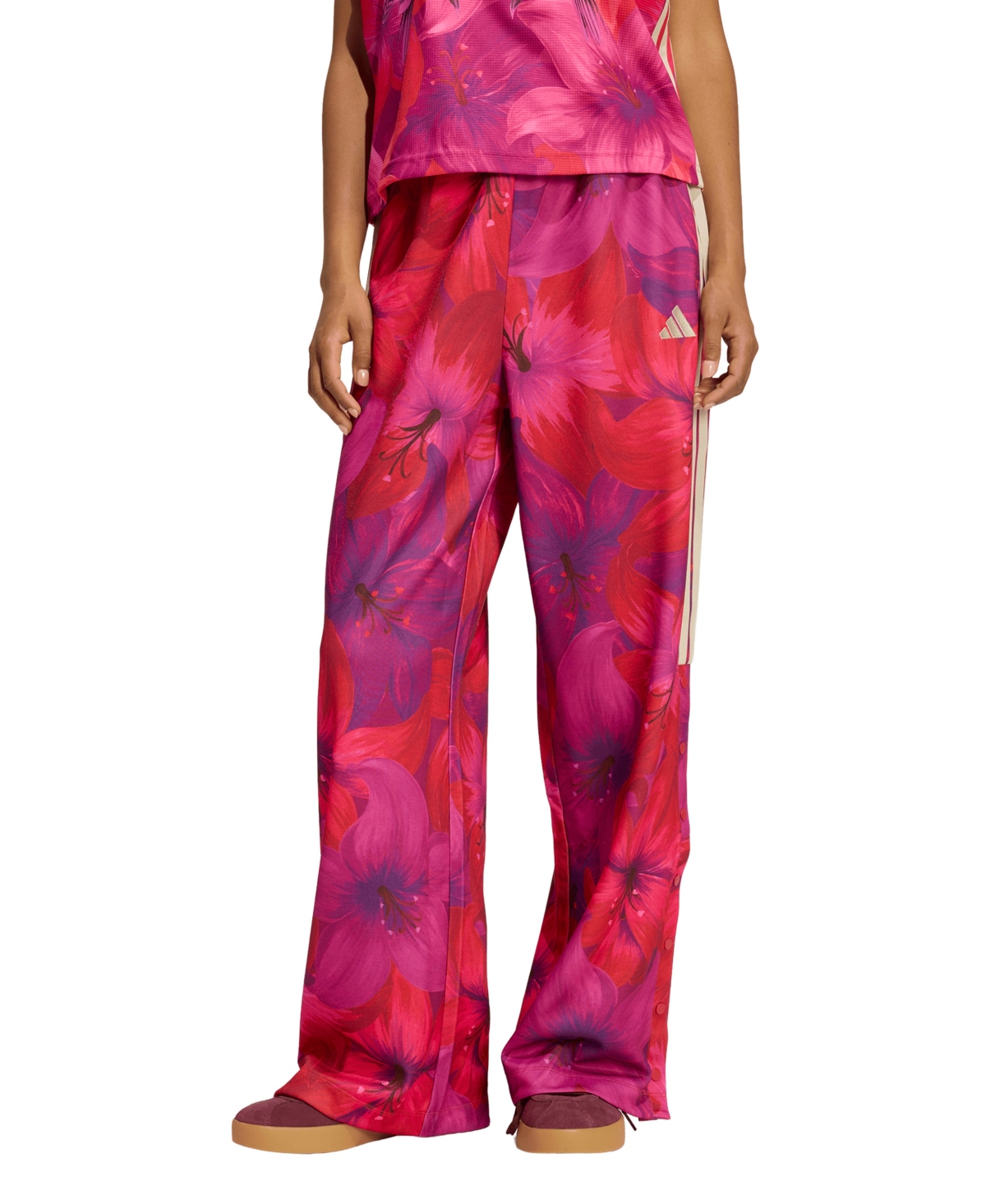 Click here for adidas Womens Farm Rio Drawstring Track Pants - Pi... prices