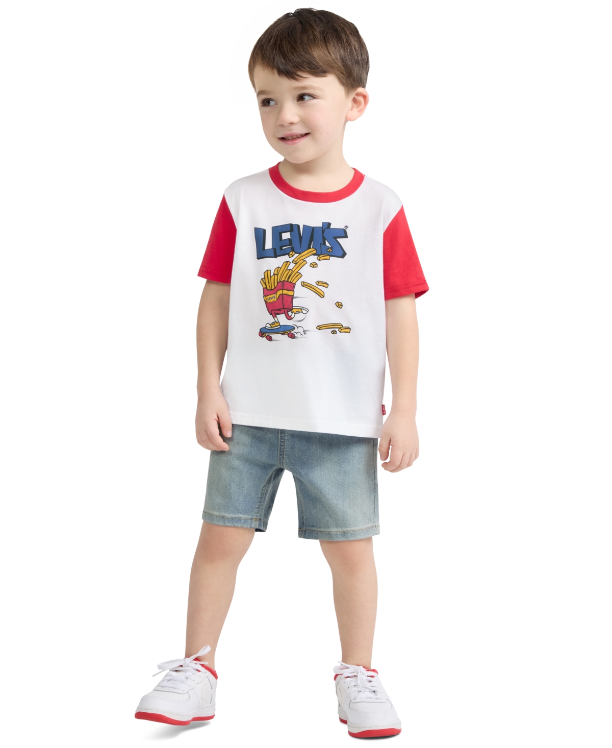Click here for Levis Toddler Boys 2T-4T Fry Guy Tee & Denim Short... prices