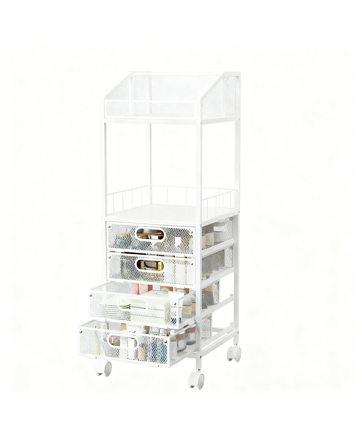 Click here for Yigii Multi-Compartment Makeup Organizer with Whee... prices