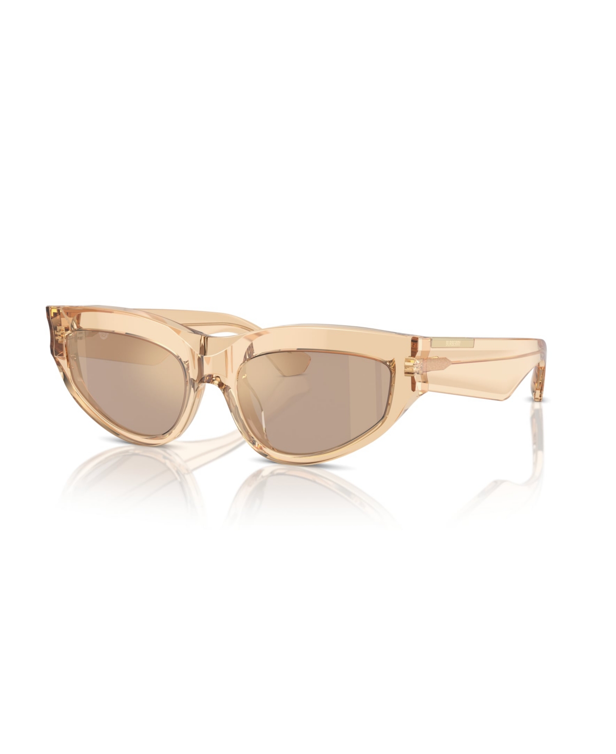 Click here for Burberry Womens Cat Eye Sunglasses BE4425U - Brown prices