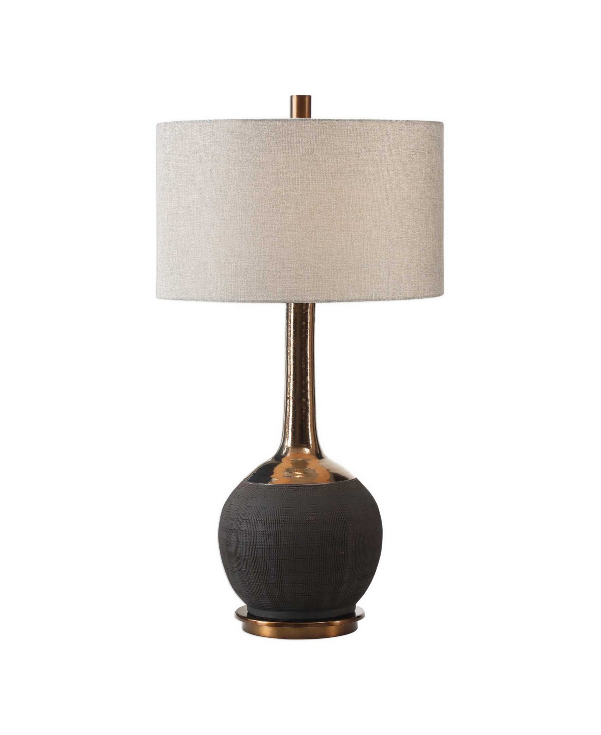 Click here for Uttermost Arnav 40 Ceramic Table Lamp - Black prices