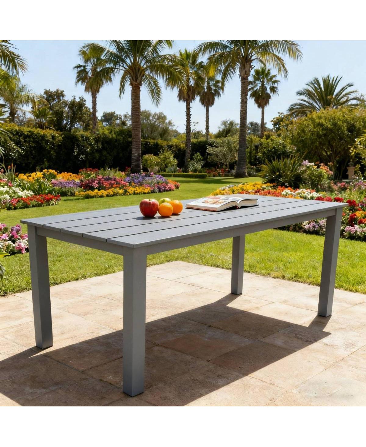 Click here for Streamdale Furniture Charcoal 68.9" Wooden-Te... prices