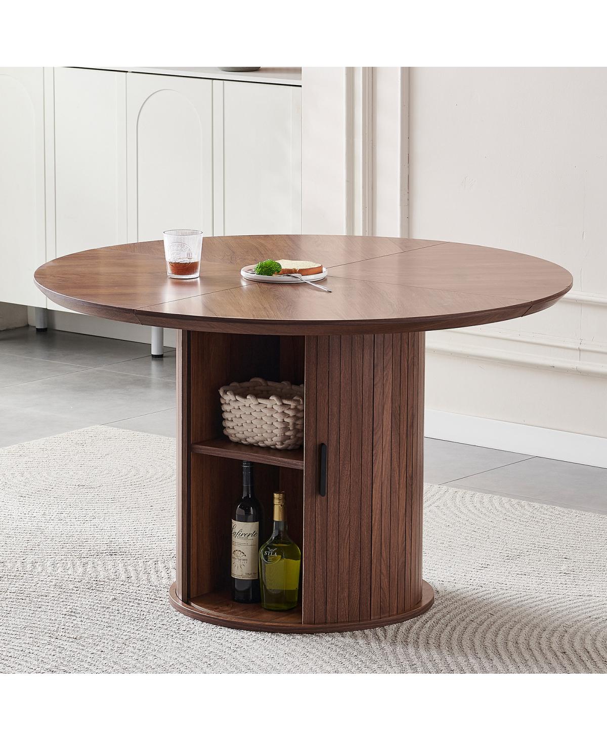 Click here for Streamdale Furniture Round Dining Table with Two L... prices
