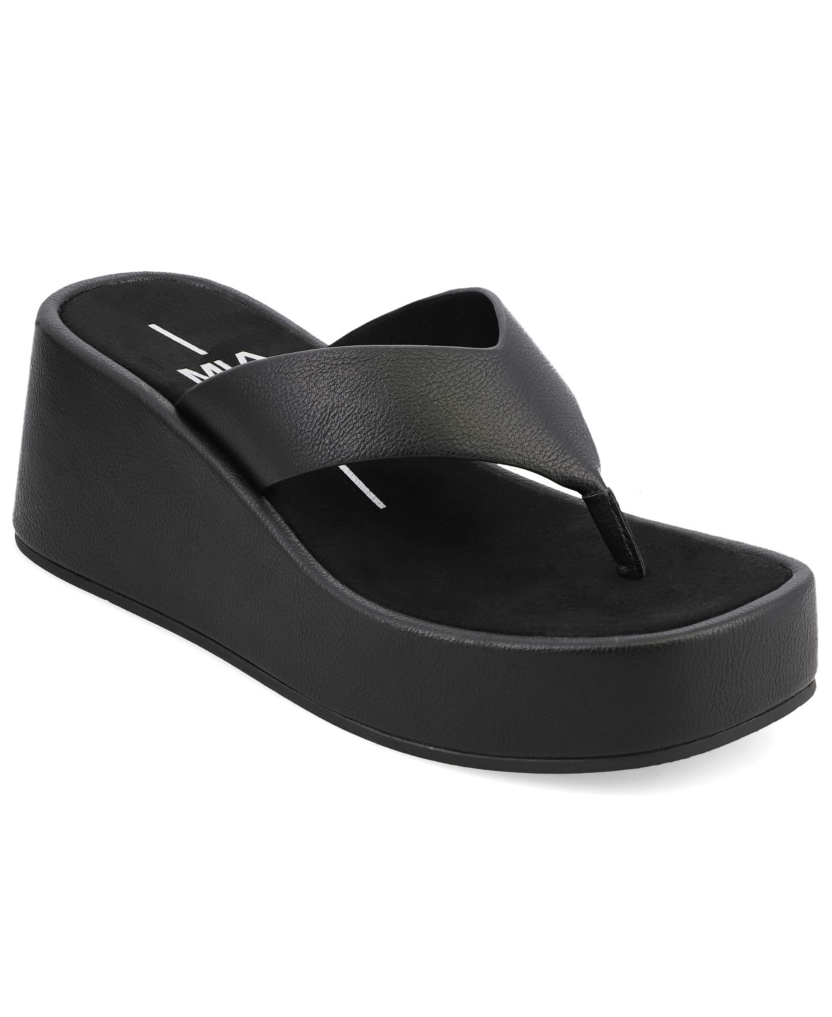 Click here for Mia Womens Niccola Slip-On Platform Thong Sandals... prices