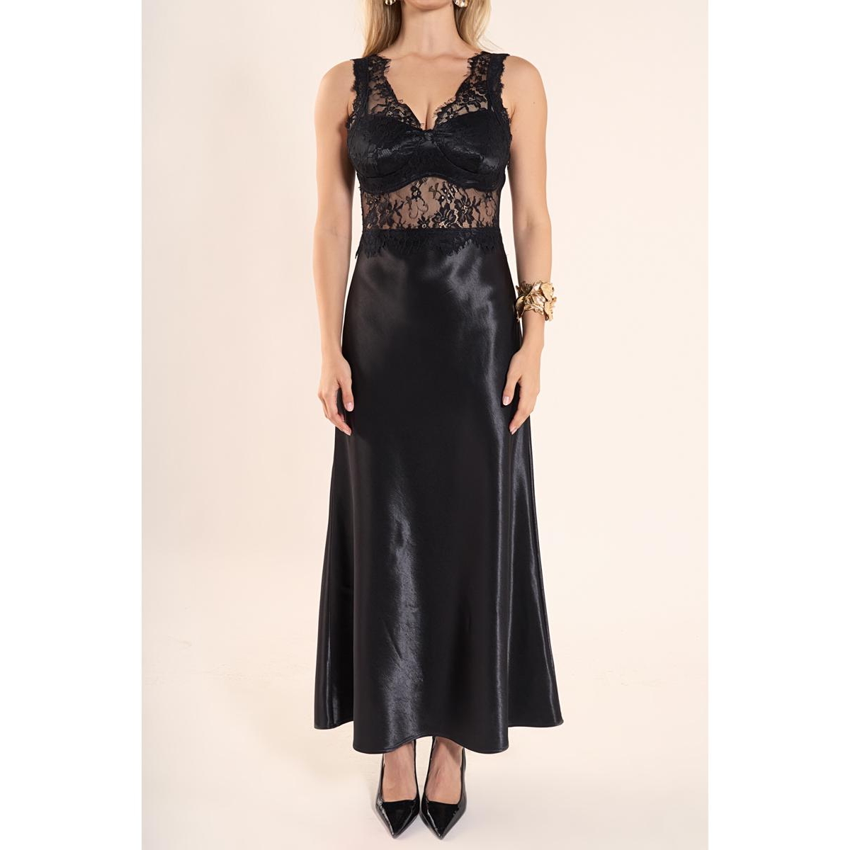 Click here for endless rose Womens Lace trim sleevesless midi dre... prices