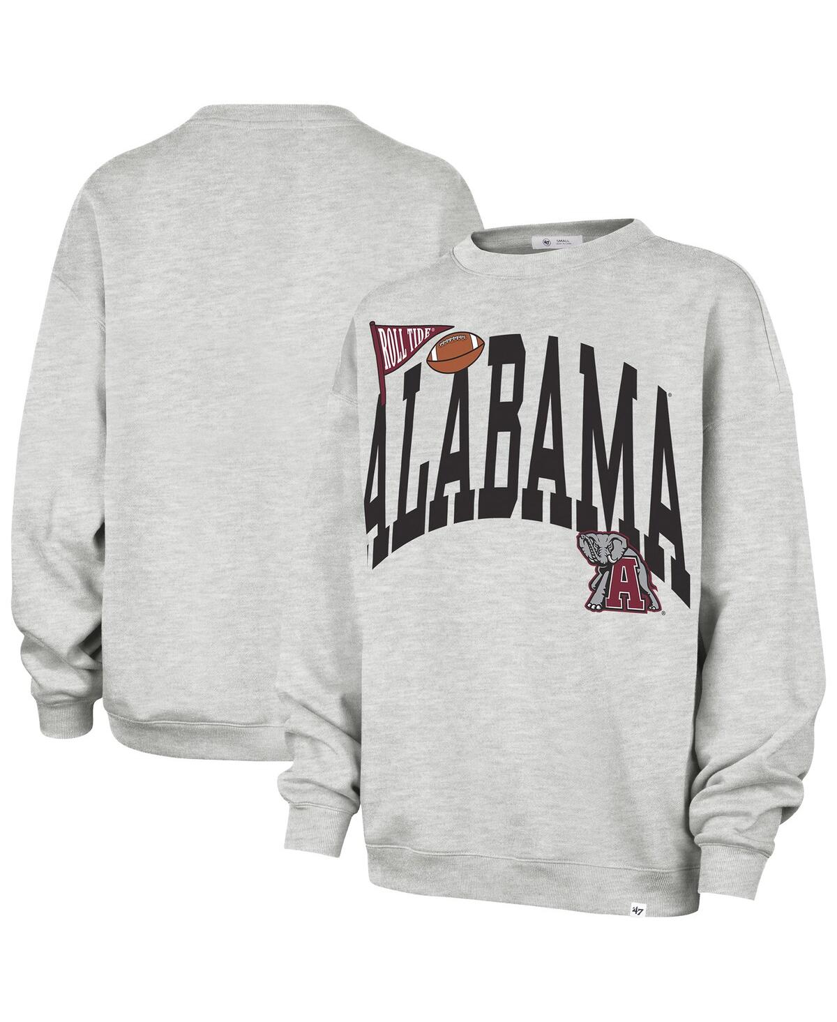Click here for 47 Brand Womens Gray Alabama Crimson Tide Icon Fle... prices