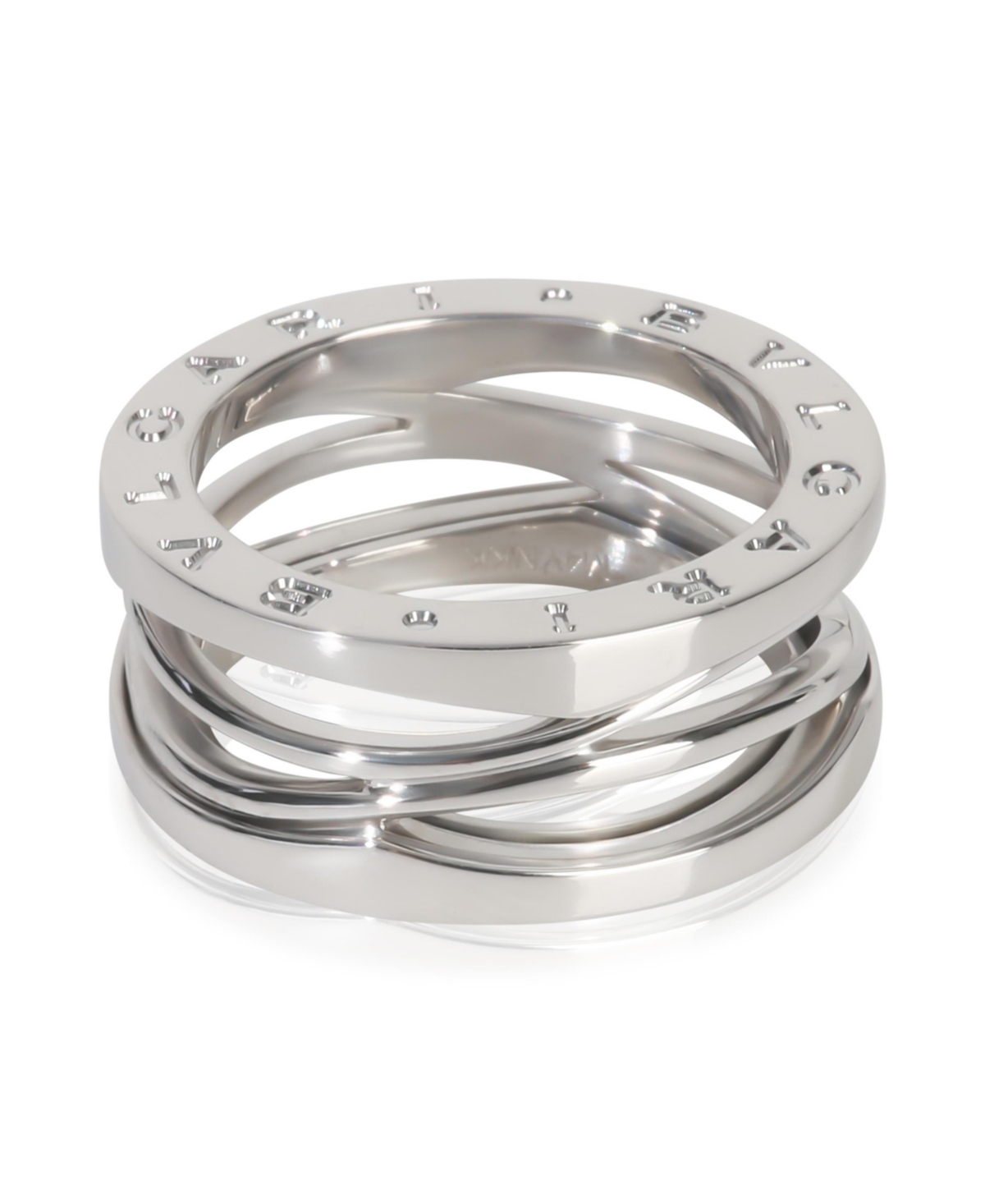 Click here for Pre-Owned Bvlgari White Gold B.zero1 Legend Ring -... prices