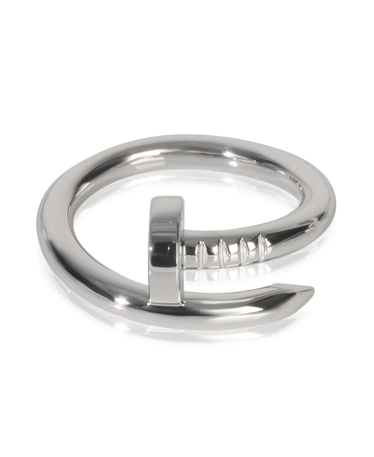Click here for Pre-Owned Cartier White Gold Juste Un Clou Ring -... prices