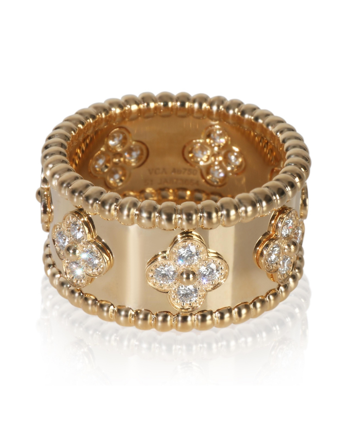 Click here for Pre-Owned Van Cleef & Arpels Yellow Gold Diamond P... prices
