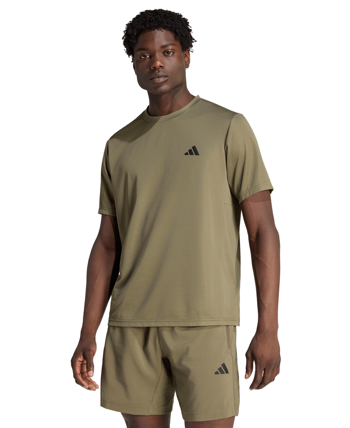 Click here for adidas Mens Workout Essentials Base Crewneck T-Shi... prices