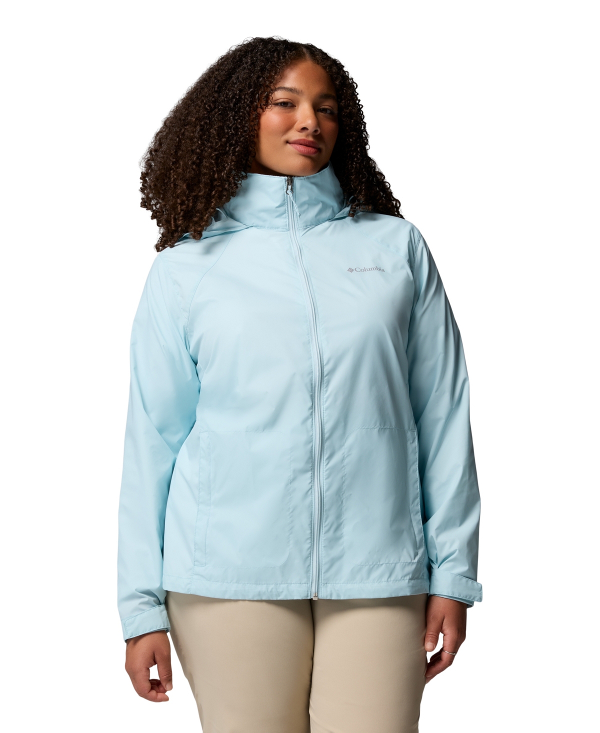 Click here for Columbia Plus Size Switchback Iv Hooded Jacket - M... prices