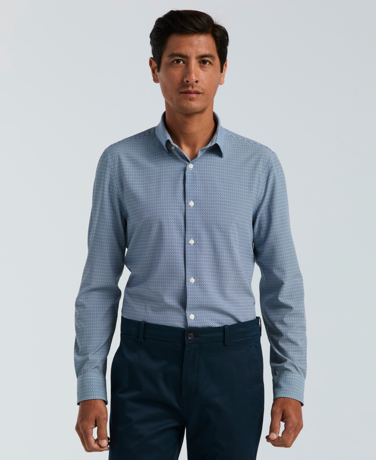 Click here for Perry Ellis Mens Slim-Fit Mini Geometric Print Shi... prices