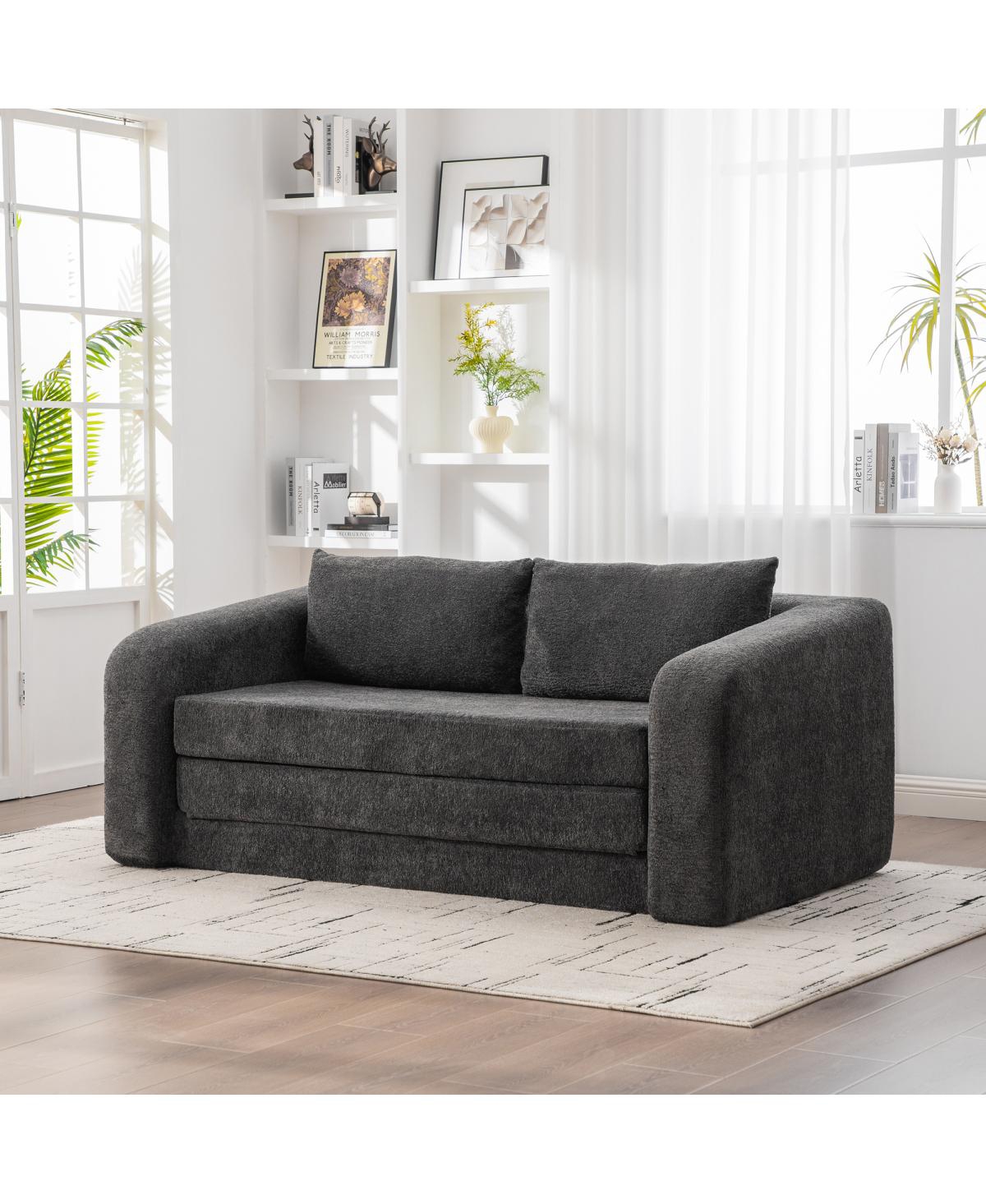 Click here for Streamdale Furniture71 2-in-1 Pull Out Loveseat So... prices