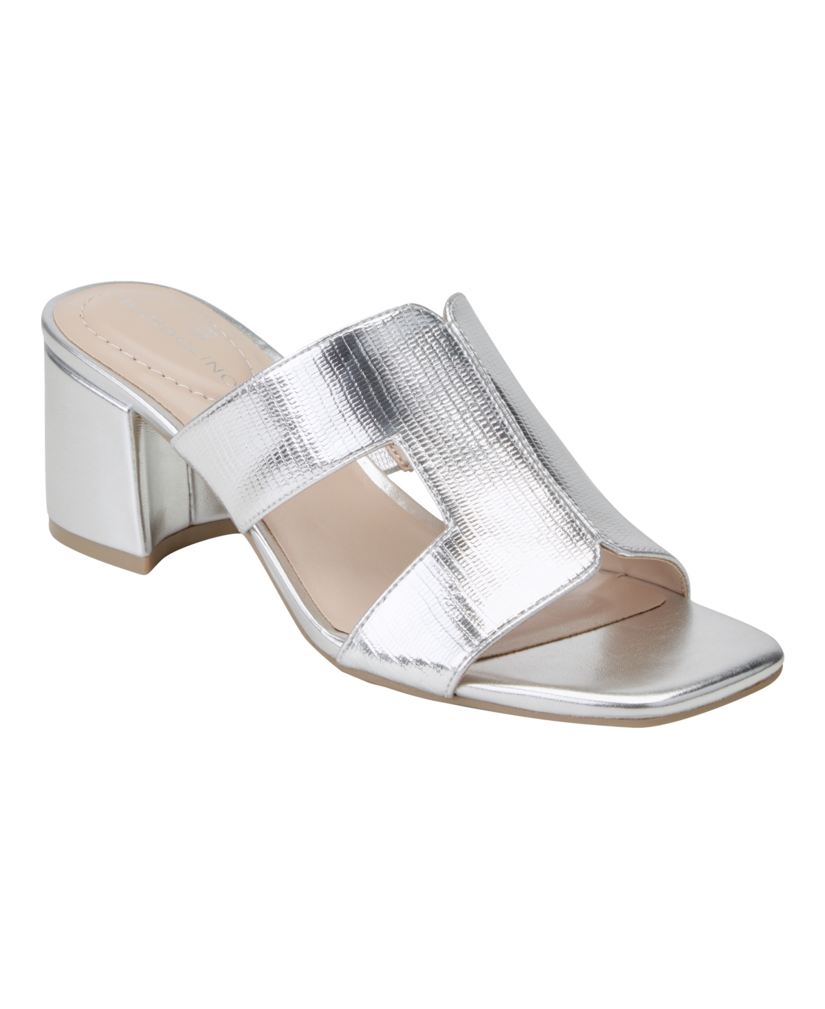 Click here for Bandolino Womens Merring Slip-On Sandals - Silver... prices