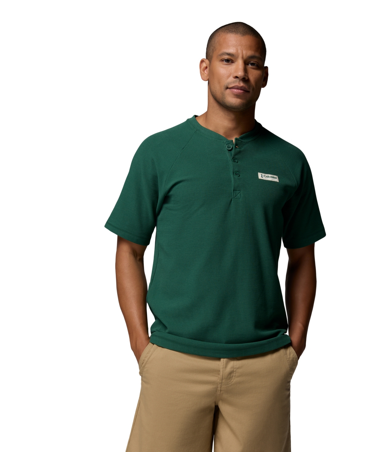 Click here for Columbia Mens Acker Rock Knit Short-Sleeve Henley... prices