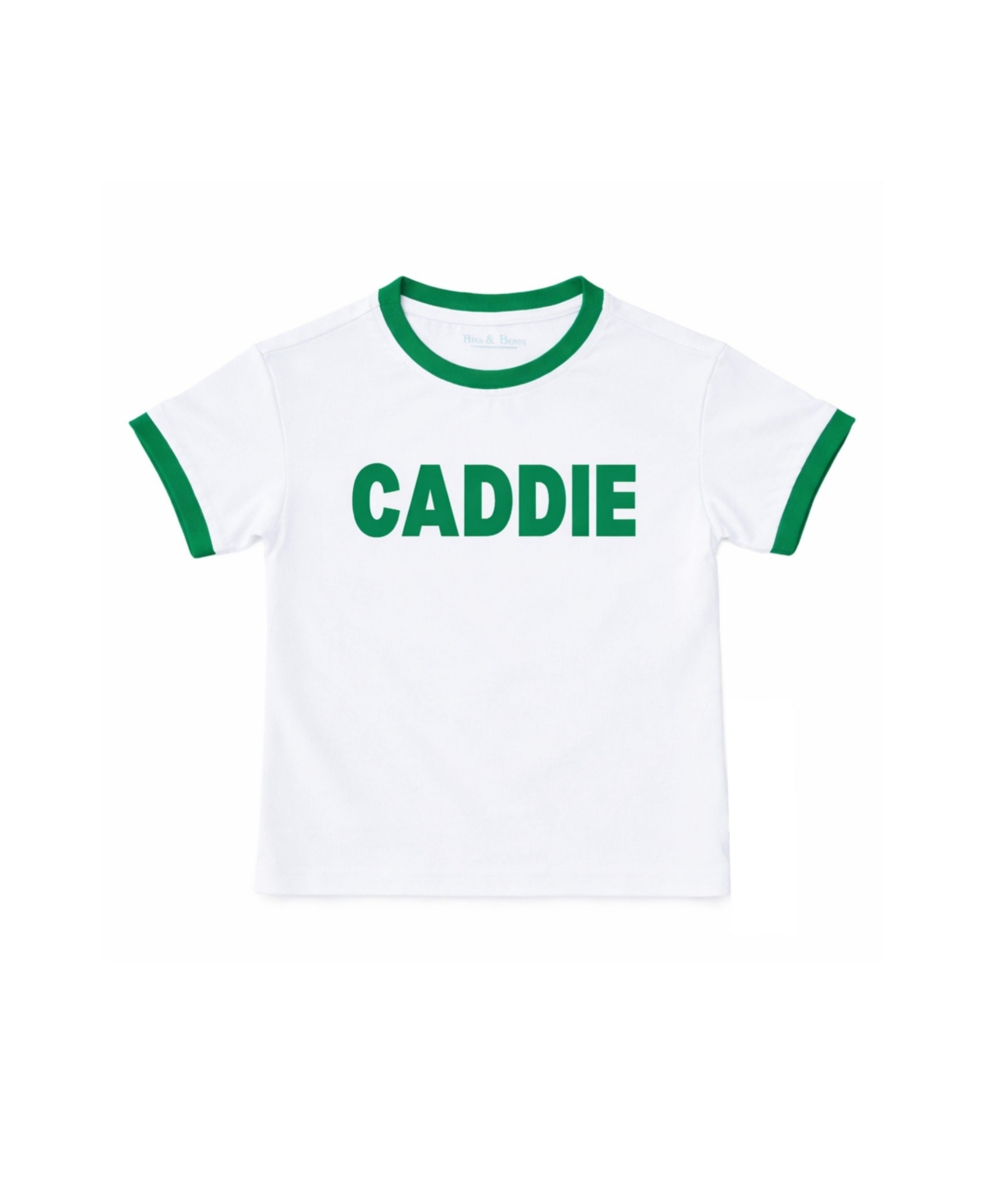 Click here for Bits & Bows Toddler Boys Caddie T-Shirt - White/gr... prices
