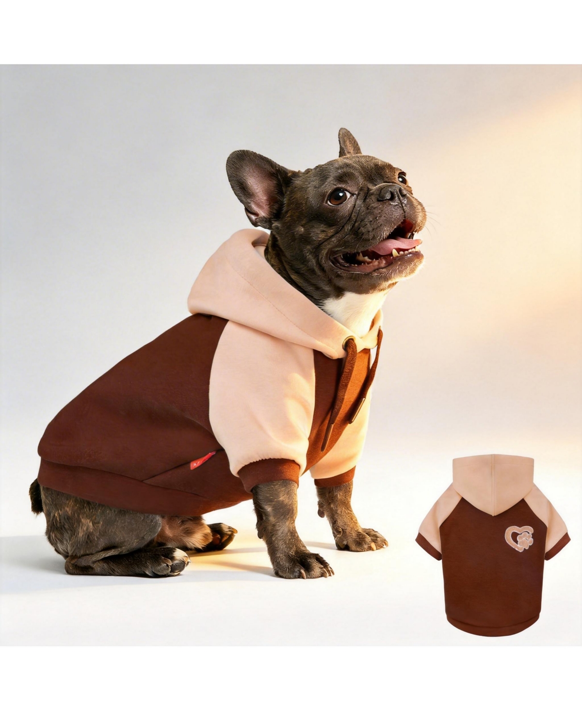 Click here for Aronkl Dog Hoodie Stretchy Warm Pet Sweatshirt wit... prices