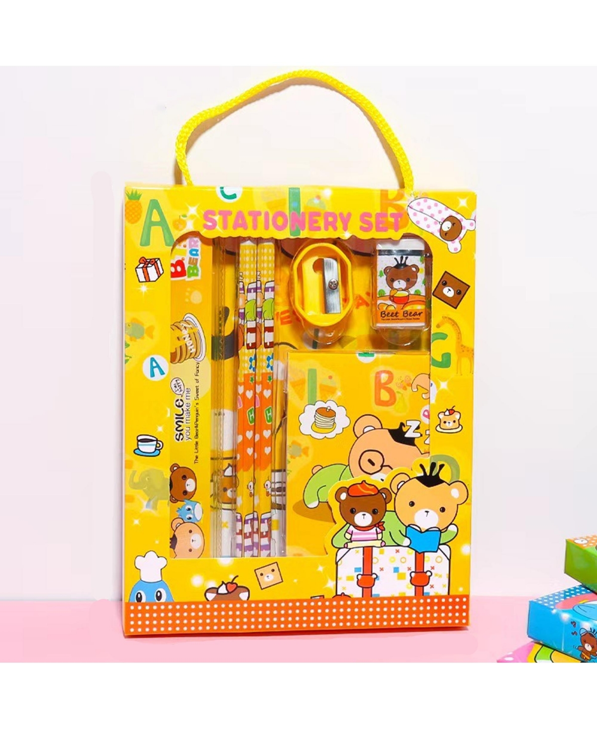 Click here for Htutwoo 6 In 1 Stationery Set  2 Pencil  Eraser  R... prices