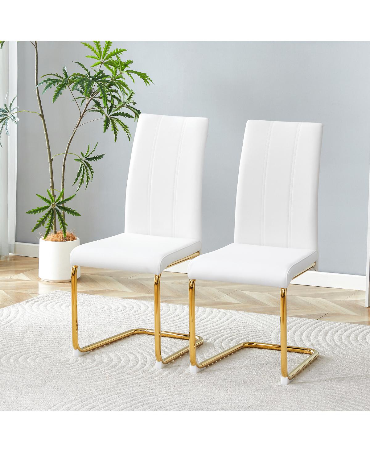 Click here for Streamdale Furniture 2-Pack Pu Upholstered Dining... prices