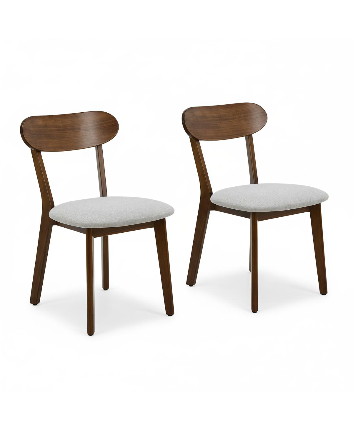 Click here for Streamdale Furniture Solid Wood Dining Chairs Set... prices