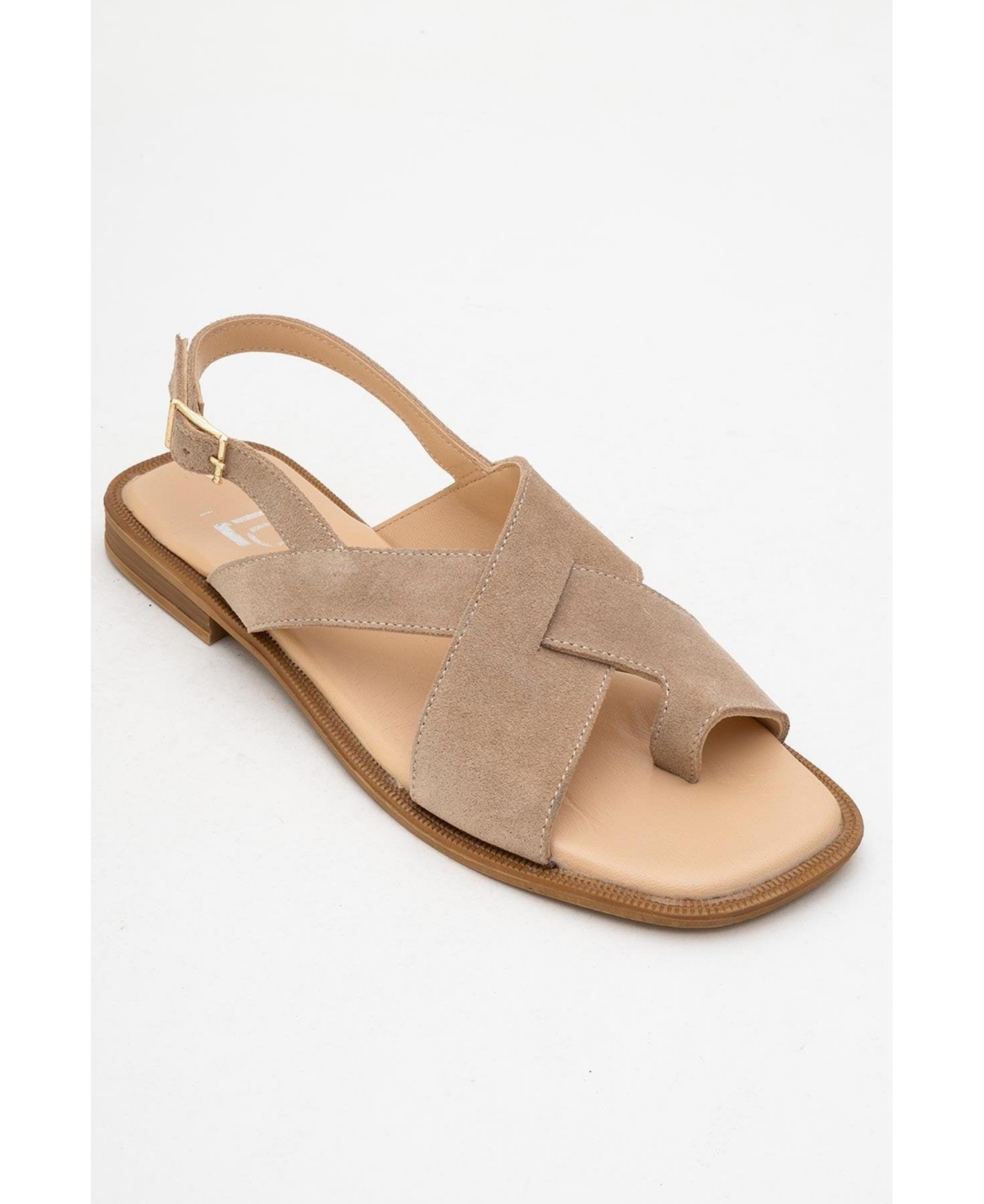 Click here for Forever & Always Womens Shoes Louna Leather Thong... prices