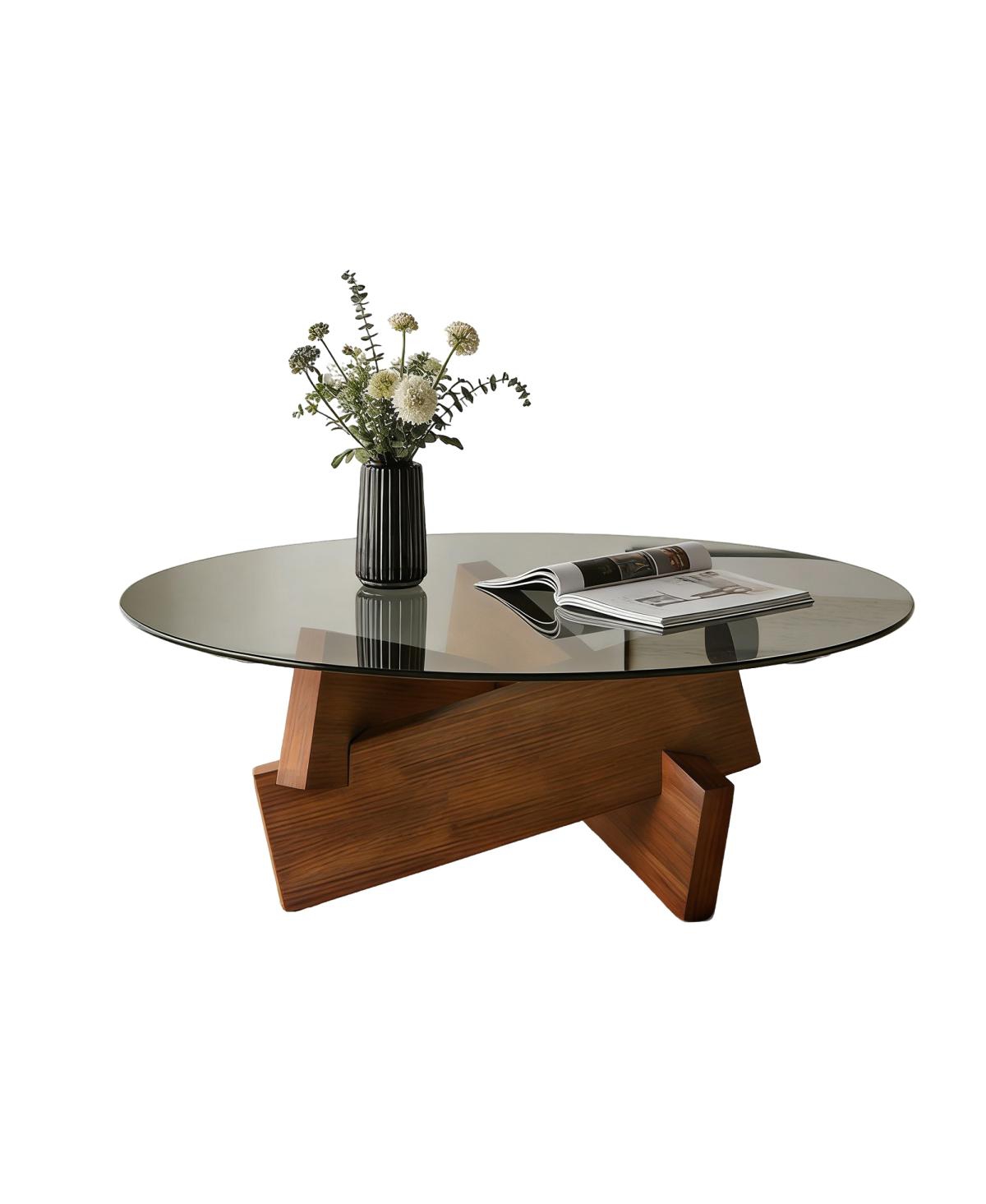 Click here for Streamdale Furniture Modern Round Coffee Table  27... prices
