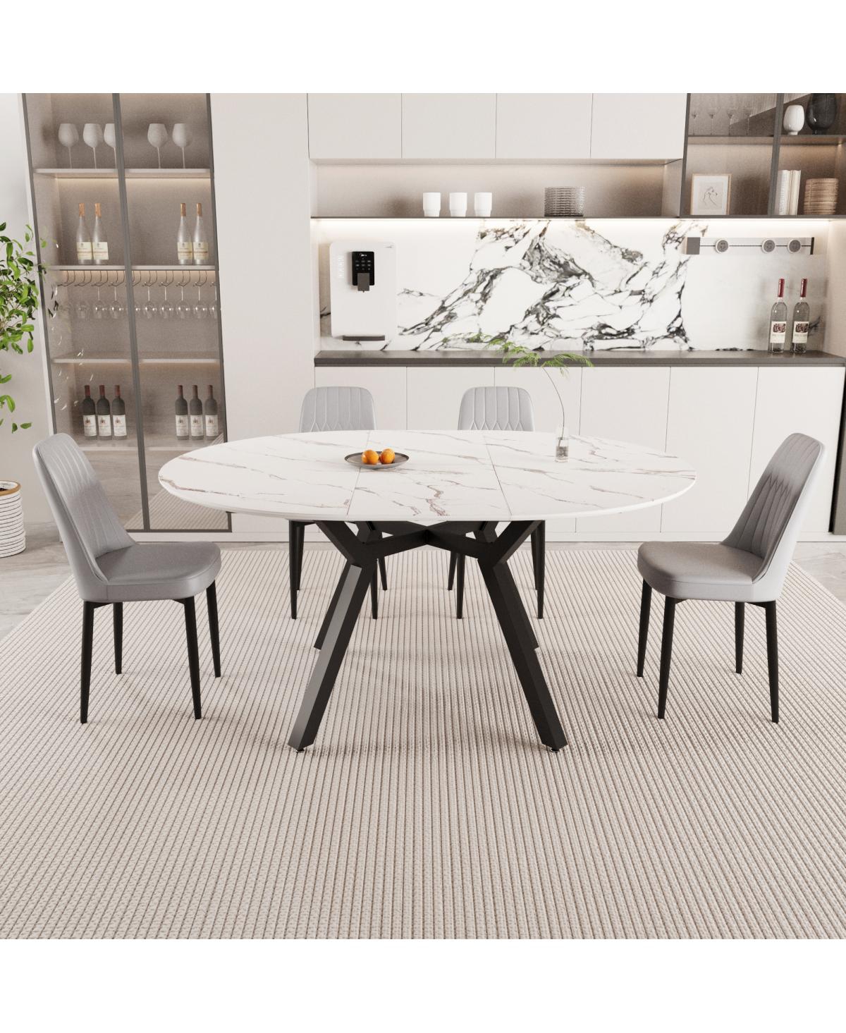 Click here for Streamdale Furniture Expandable circular dining ta... prices