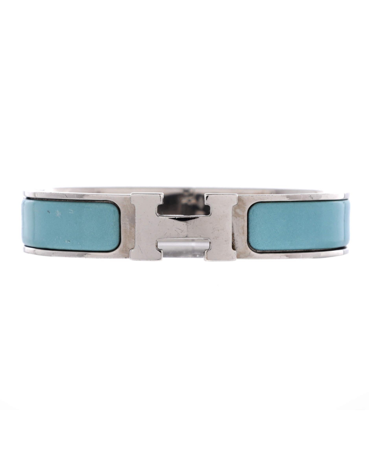 Click here for Pre-Owned Hermes Clic H Bracelet - Enamel prices