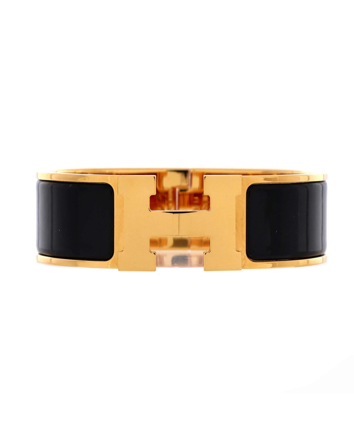 Click here for Pre-Owned Hermes Clic H Bracelet - Enamel prices
