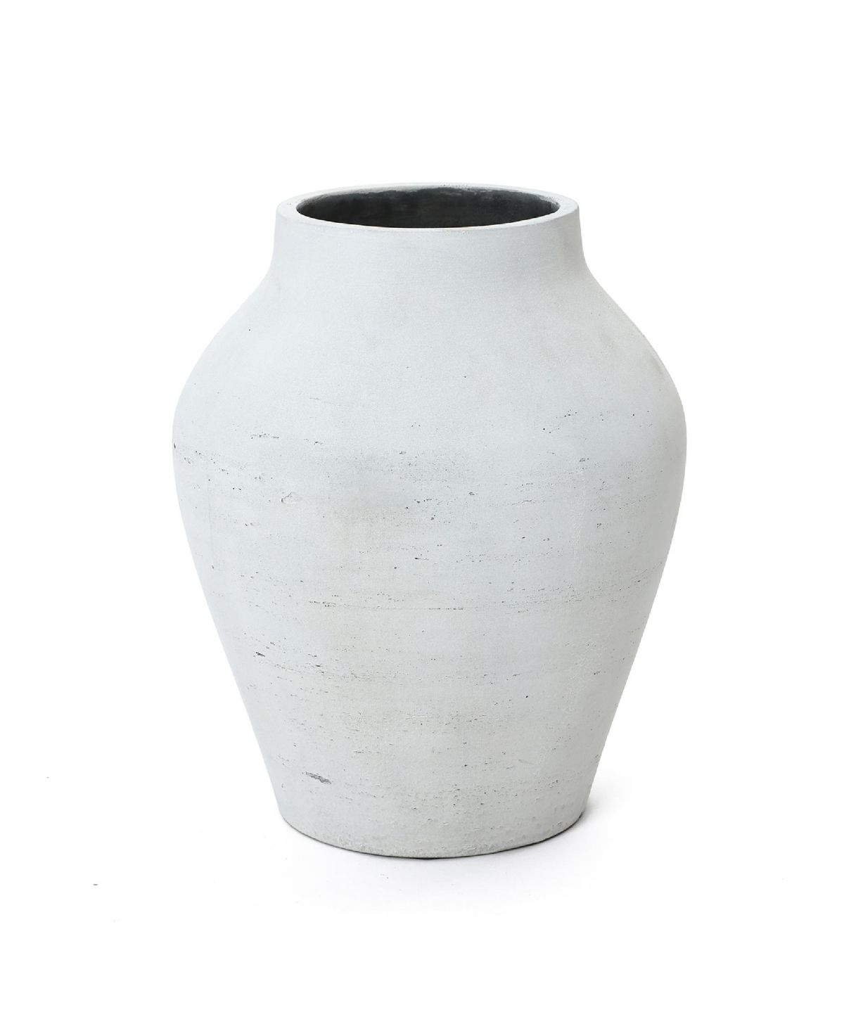 Click here for LuxenHome Antique White Cement Vase  13.4" Ta... prices