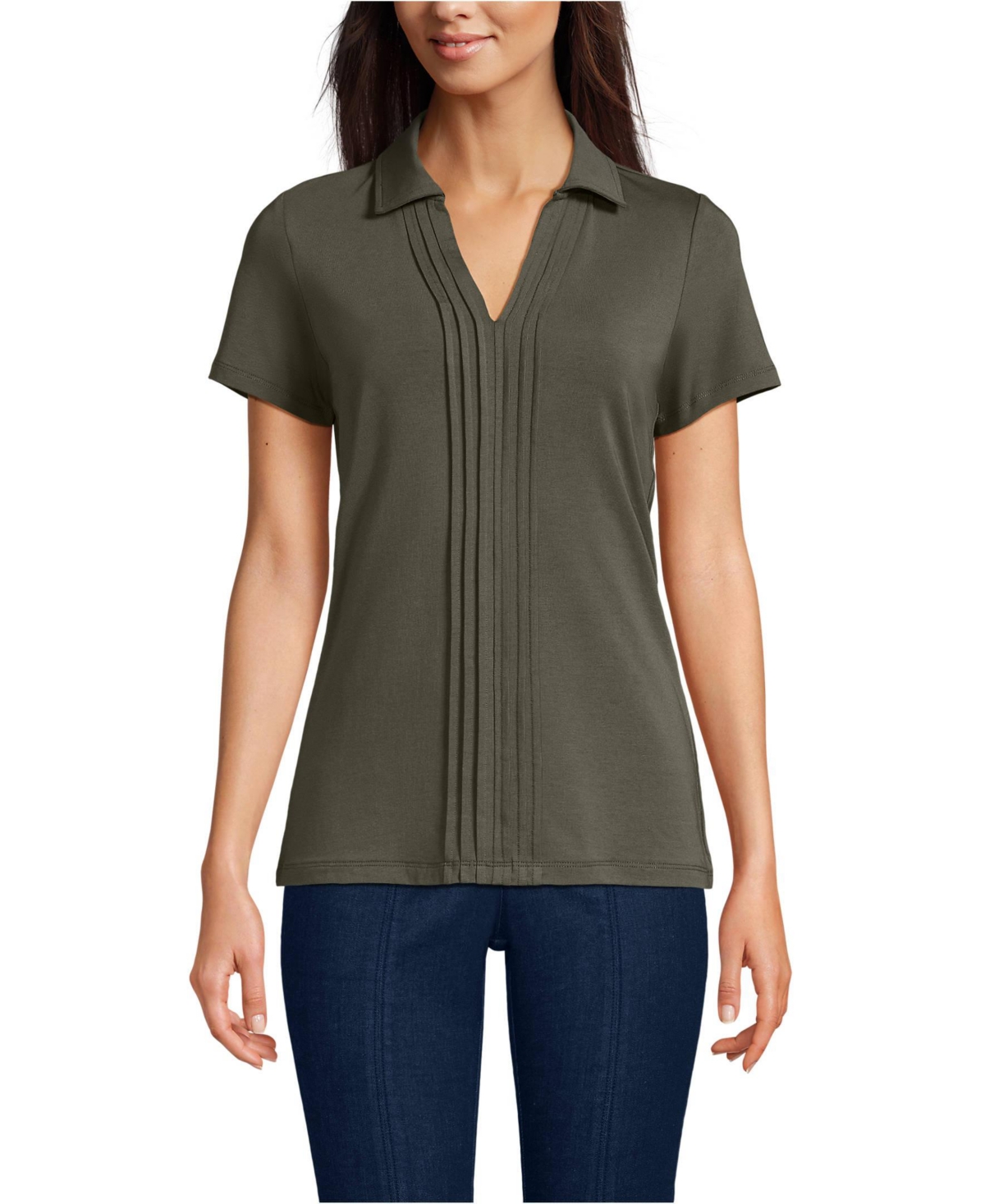 Click here for Lands End Womens Short Sleeve Lightweight Jersey P... prices