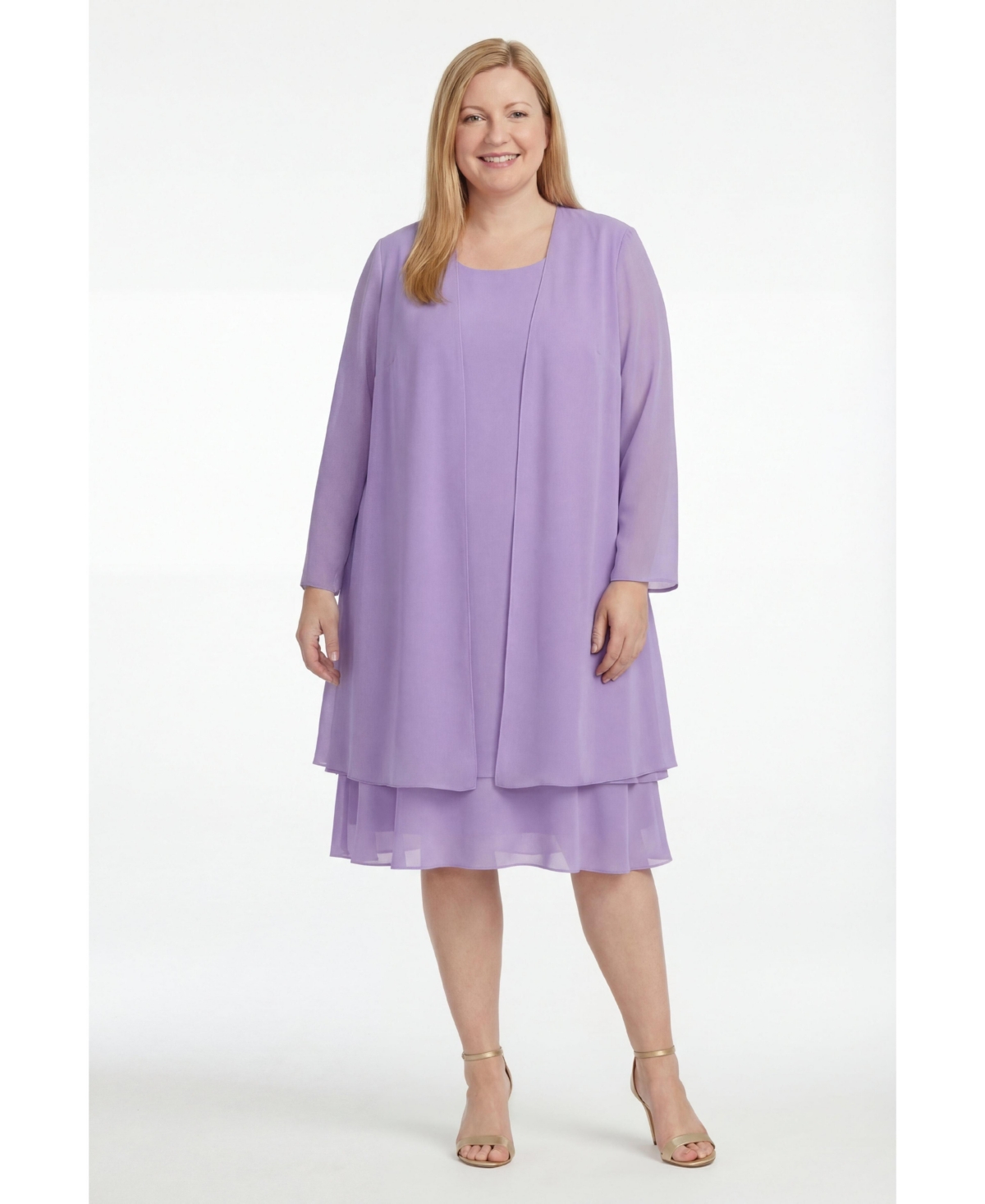 Click here for Woman Within Petite Within 2-Piece Jacket Dress -... prices