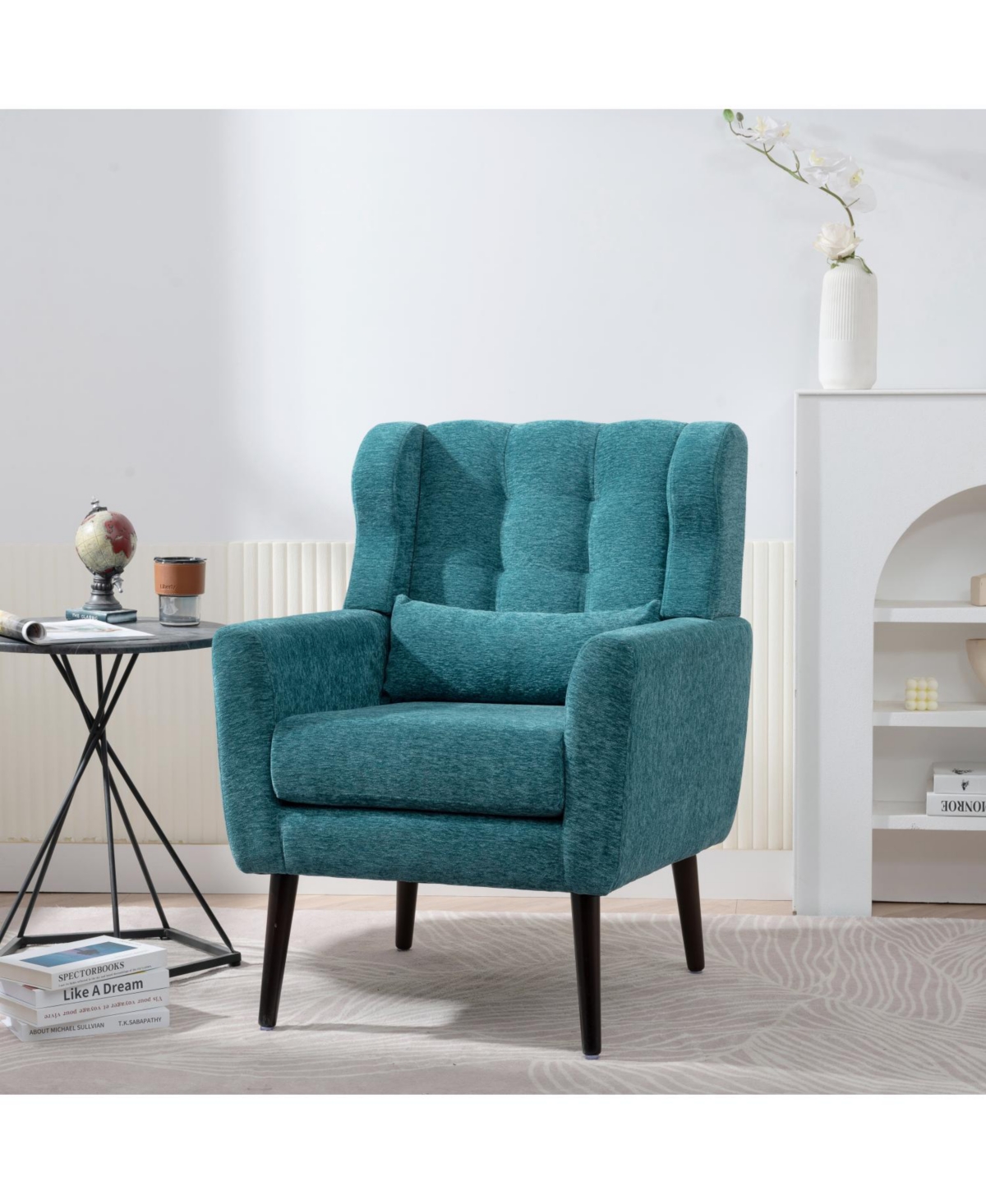 Click here for Streamdale Furniture Ergonomic Velvet Chair w/ Wai... prices