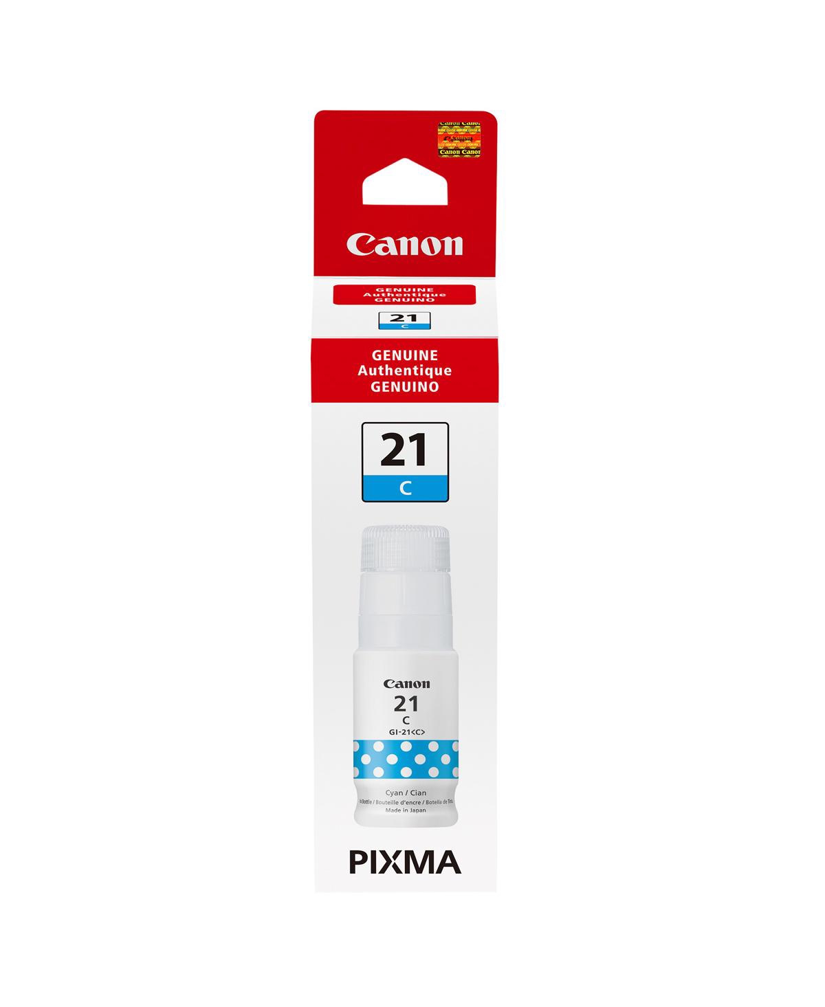 Click here for Canon Gi-21 70 ml Cyan Ink Bottle for G1220  G2260... prices