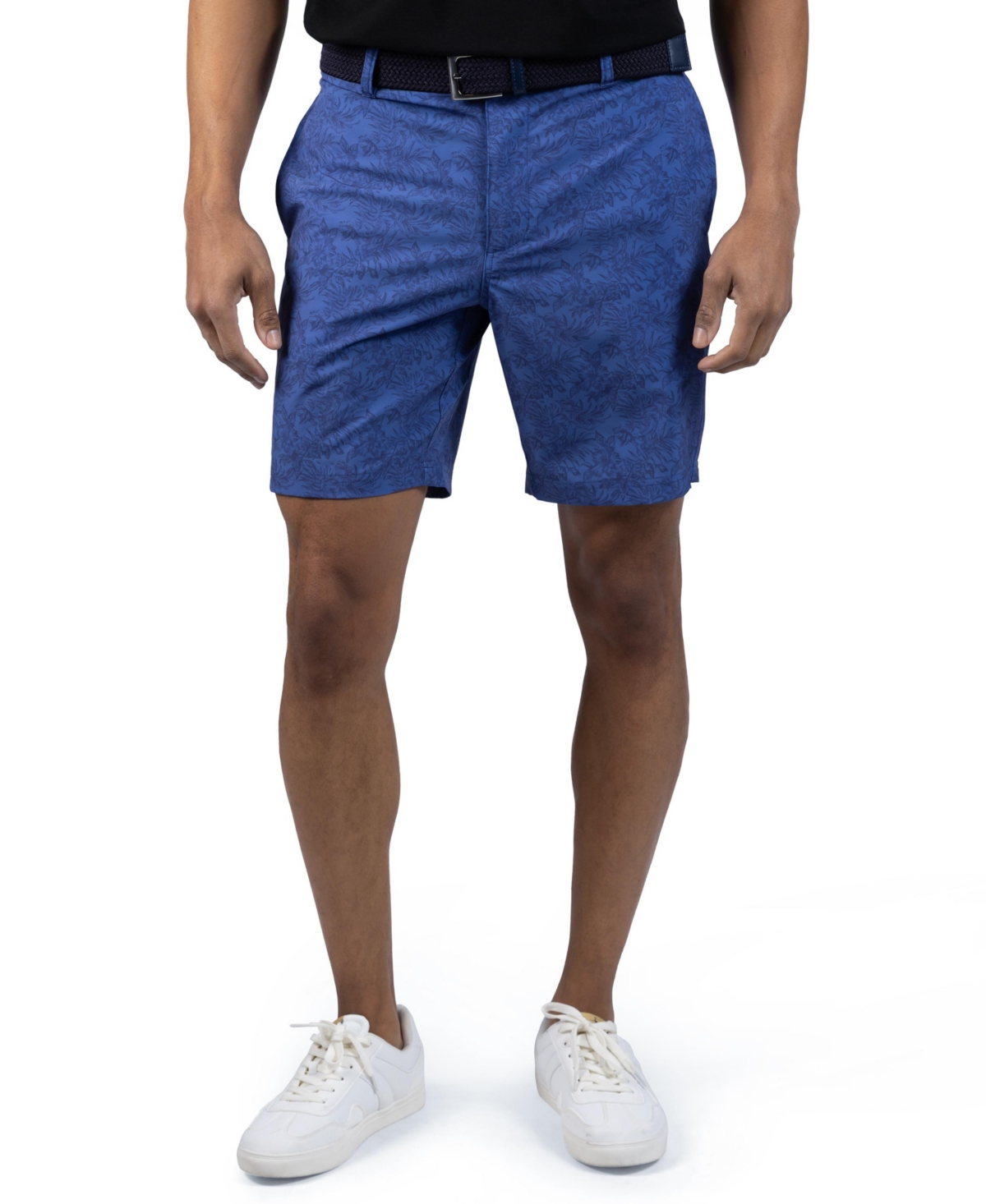 Click here for Tailorbyrd Mens Printed Performance Shorts - Denim prices