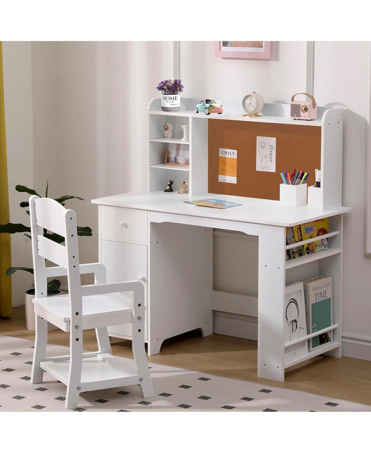 Click here for gaomon Kids Desk and Chair Set  Wooden Study Table... prices