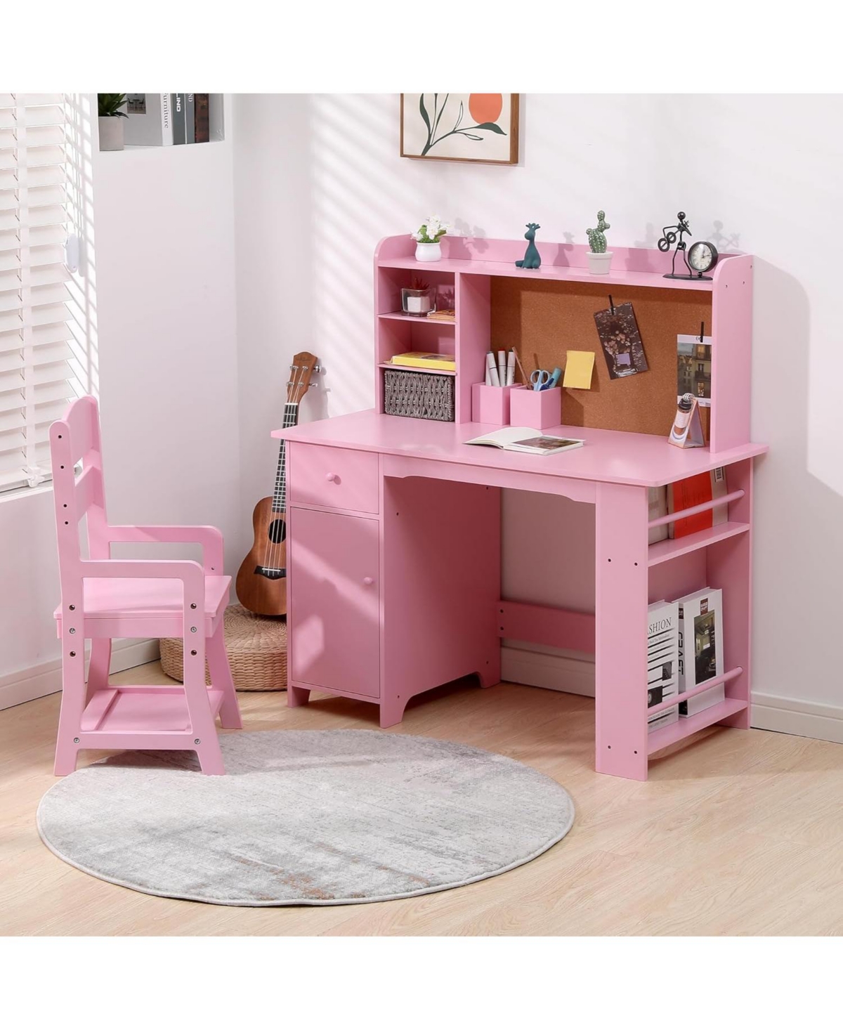 Click here for gaomon Kids Desk and Chair Set  Wooden Study Table... prices