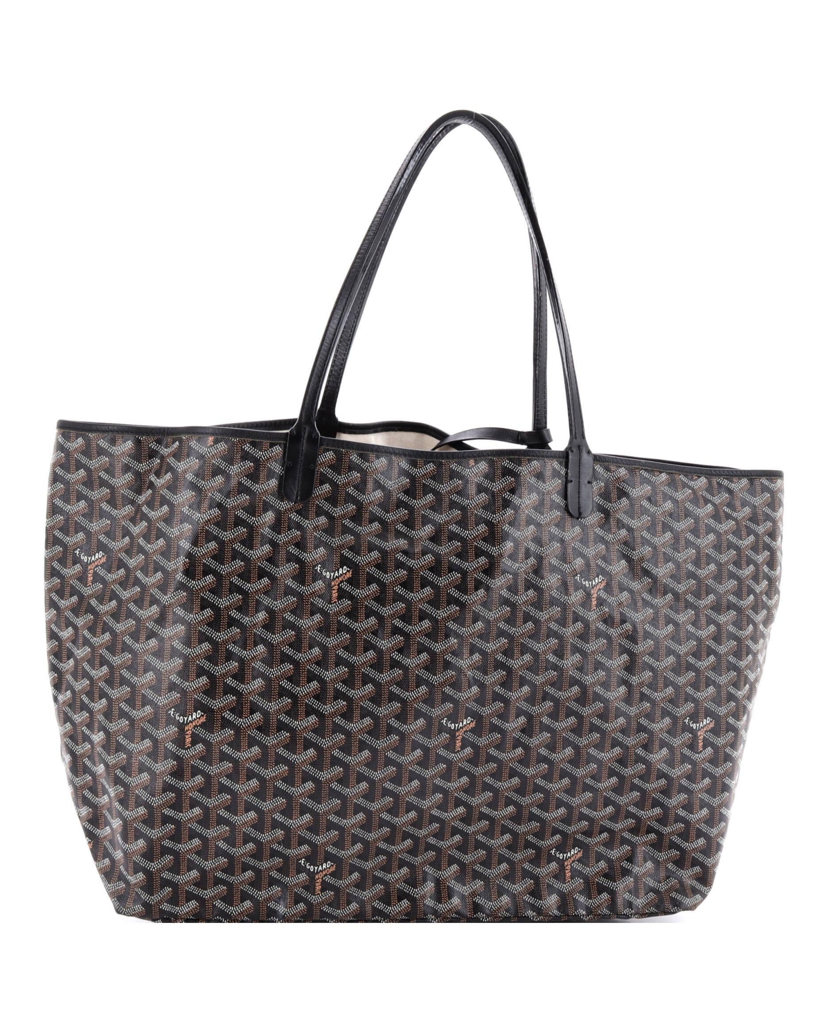 Click here for Pre-Owned Goyard Gm Saint Louis Tote Claire Voie C... prices