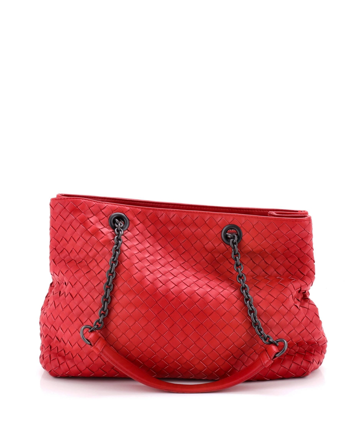 Click here for Pre-Owned Bottega Veneta Medium Double Chain Tote... prices