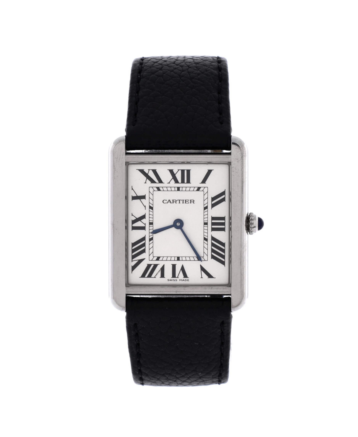 Click here for Pre-Owned Cartier Tank Solo Quartz Watch in Stainl... prices