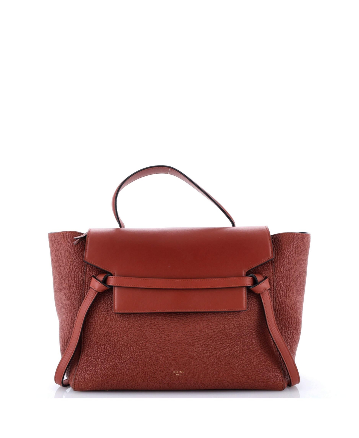 Click here for Pre-Owned Celine Mini Belt Bag Textured Leather -... prices