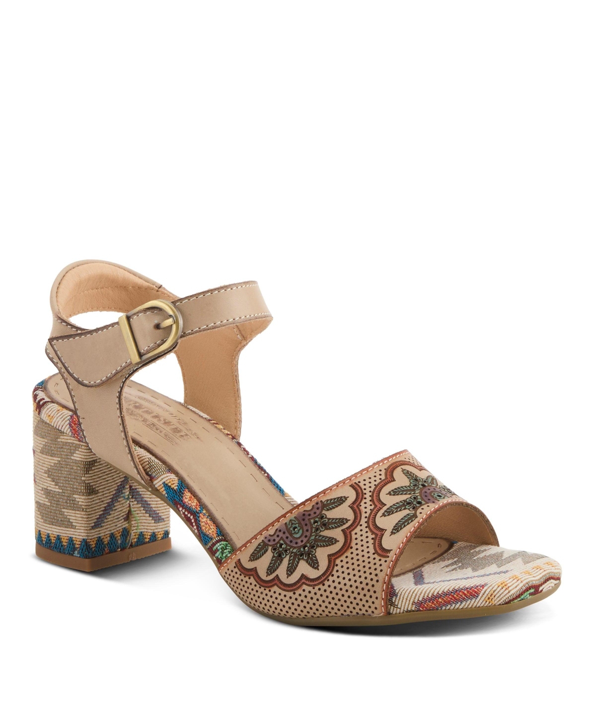 Click here for LArtiste womens Spring Step Sassyclass - Beige mul... prices