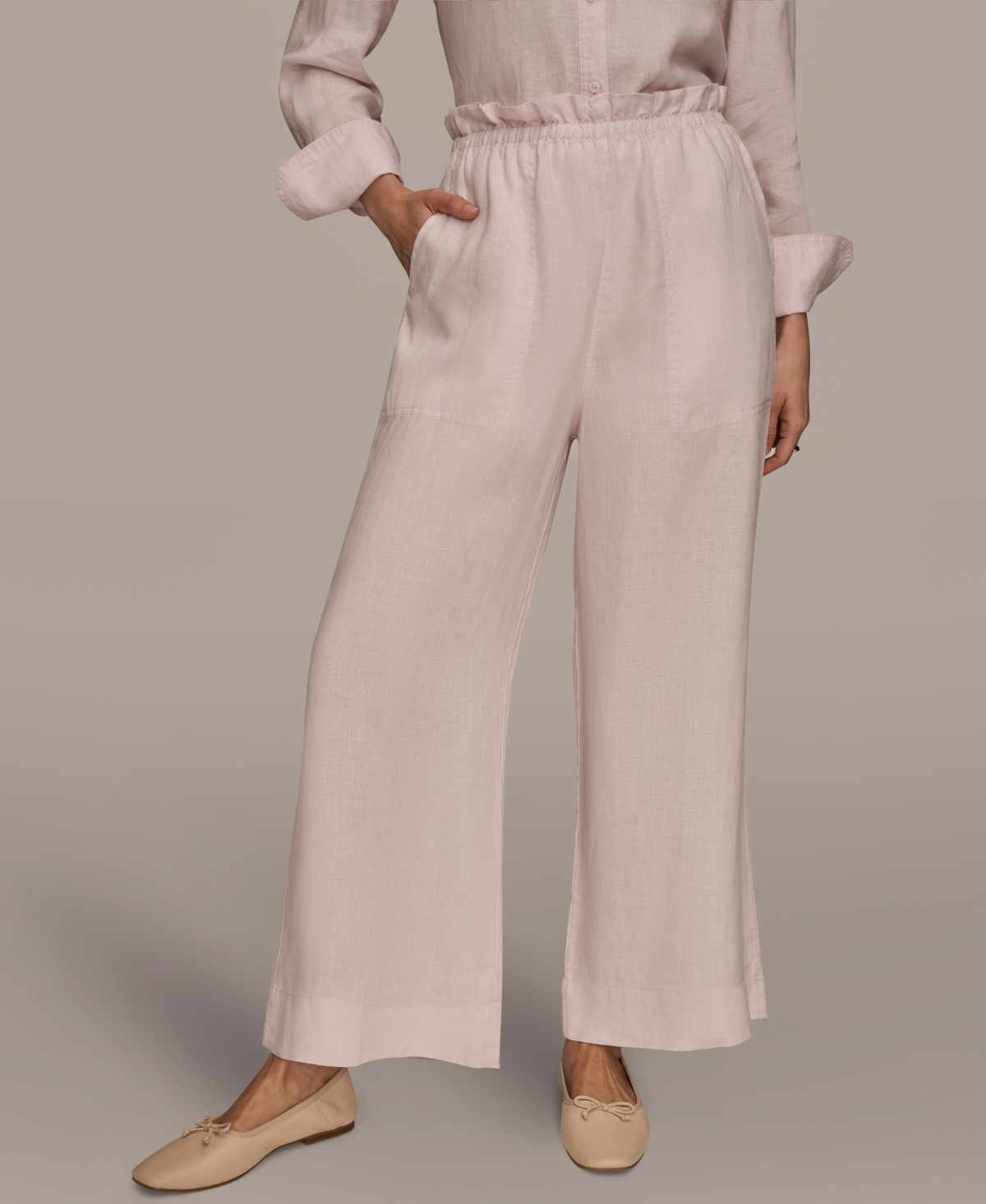 Click here for Donna Karan Weekend Womens High Rise Relaxed Pants... prices