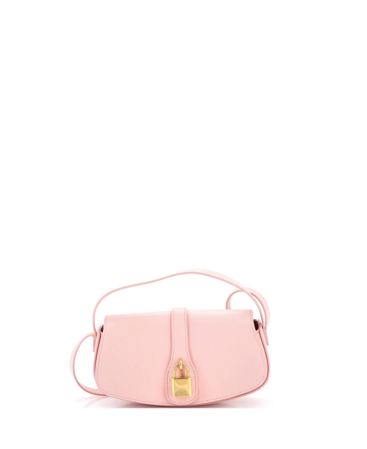 Click here for Pre-Owned Celine Tabou Clutch with Strap Smooth Ca... prices